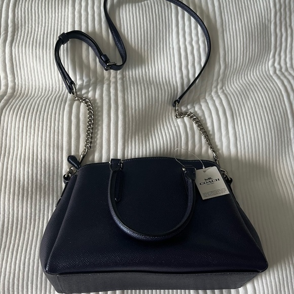 Coach | Bags | Authentic Navy Coach Crossbody | Poshmark